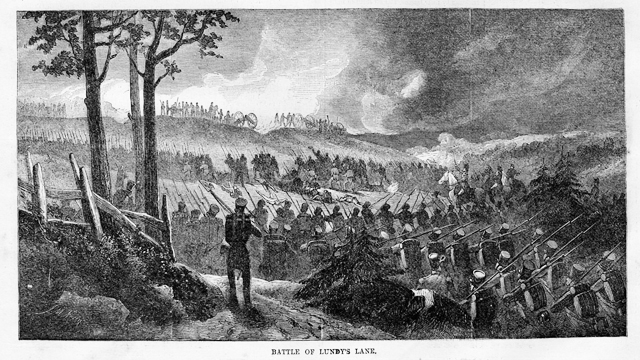 Lundys Lane in Niagara Falls Canada. The War of 1812. History lives here.